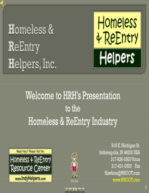 Fillable Online Welcome to HRHs Presentation Fax Email Print - pdfFiller