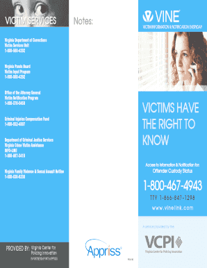 Fillable Online vcpionline-secure VINE Brochure English - vcpionline ...