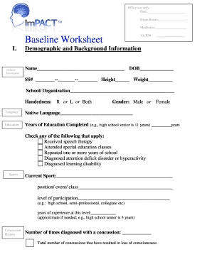 Fillable Online UPMC Concussion Program Fax Email Print - pdfFiller
