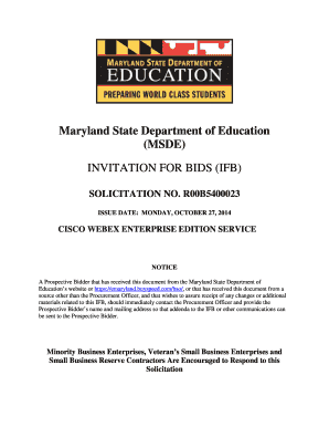 18 Printable Invitation To Bid Letter Forms and Templates - Fillable ...