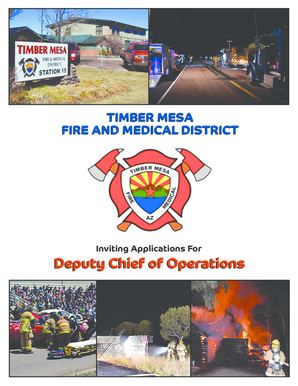 Fillable Online TIMBER MESA FIRE AND MEDICAL DISTRICT Fax Email Print ...