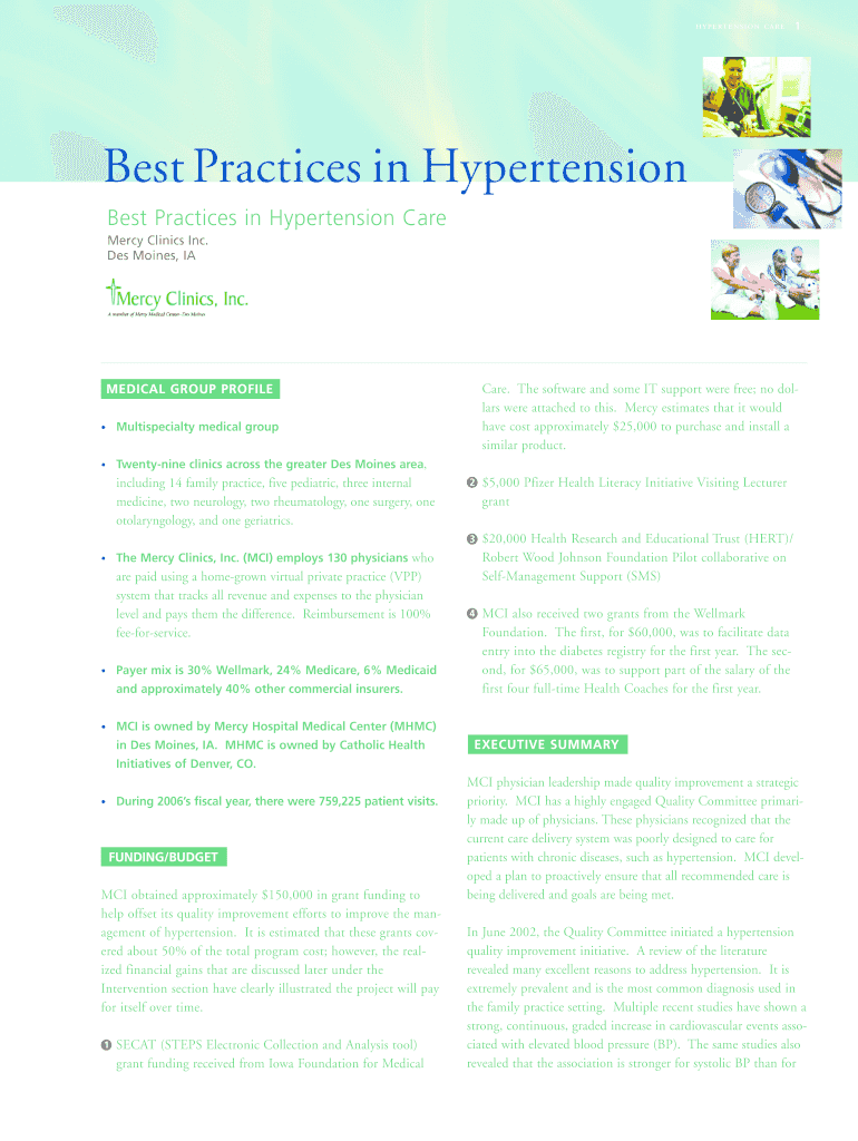 Fillable Online hypertension care Fax Email Print - pdfFiller