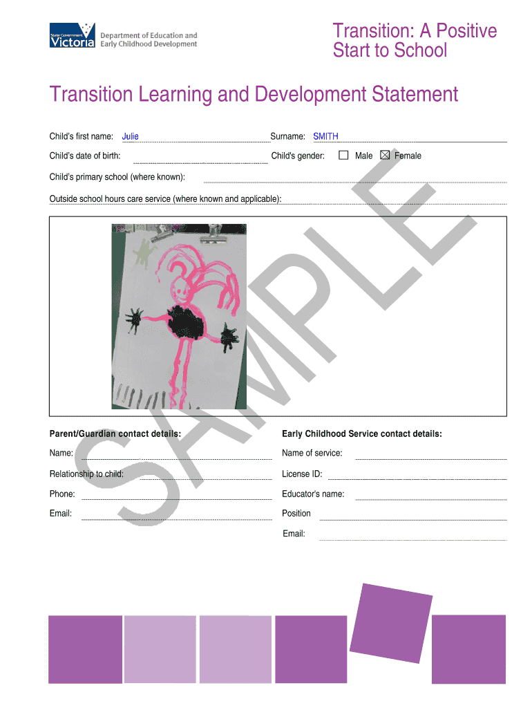 Fillable Online Start to School Fax Email Print - pdfFiller