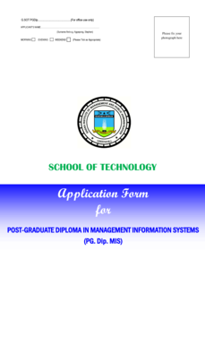 Fillable Online forms gimpa edu Application Form for ...