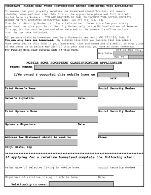 Goodhue County Homestead Application - Fill Online, Printable, Fillable ...