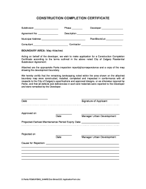 Fillable Online calgary CCC Application Form - The City of Calgary ...
