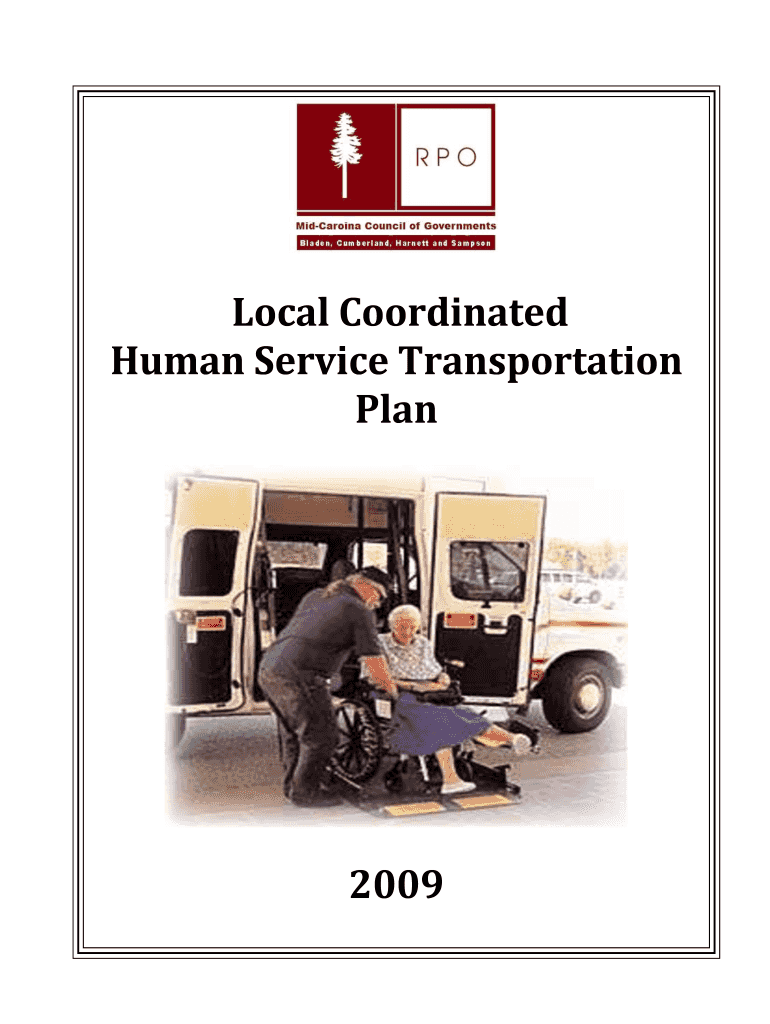 Local Coordinated Human Service Transportation Plan: Fill out & sign ...