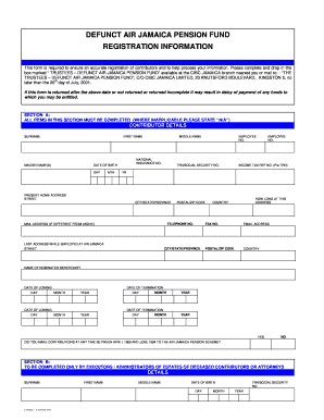 Fillable Online oocities Pension fund registration form - OoCities ...
