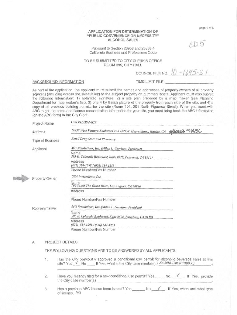 Fillable Online Fillable Online ,PPLICATION FOR DETERMINATION 01 Fax ...