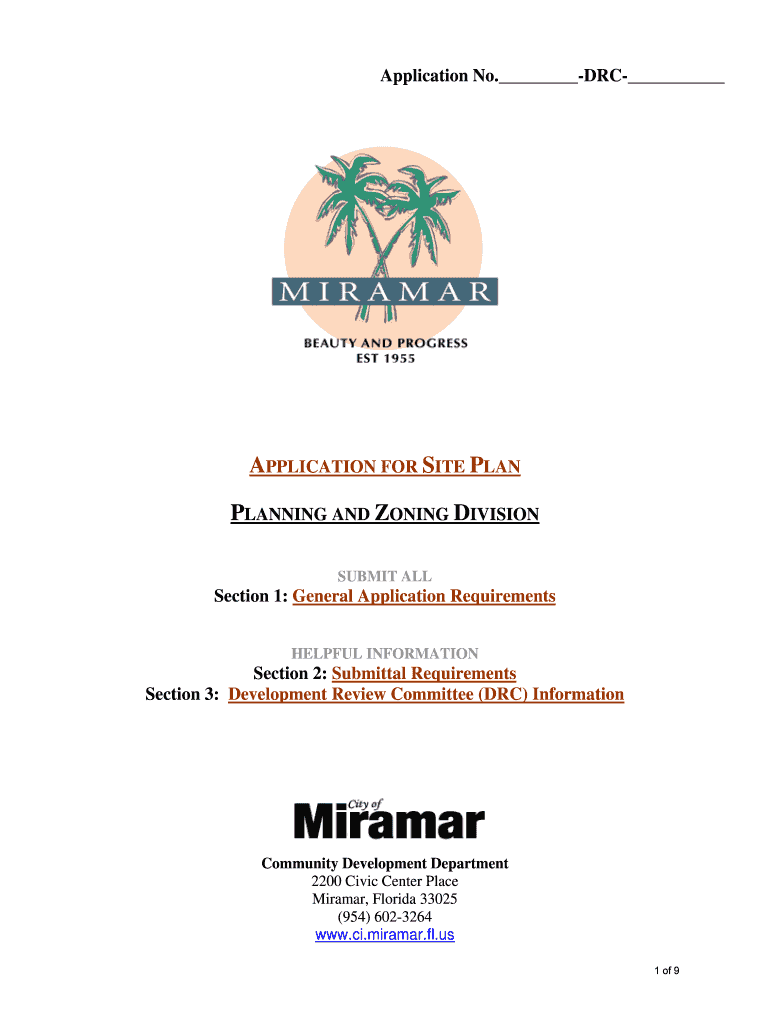 Application for Site Plan: Fill out & sign online | DocHub