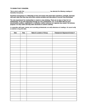 Fillable Online ci dearborn-heights mi Alcoholics Anonymous is a ...