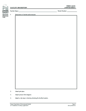 Fillable Online deq state or Form AQ102 Fax Email Print - pdfFiller
