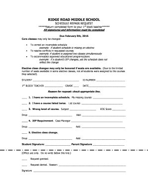 Fillable Online schools cms k12 nc RIDGE ROAD MIDDLE SCHOOL - Charlotte-Mecklenburg Schools ...