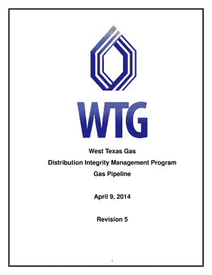 Fillable Online Distribution Integrity Management Program Fax Email ...