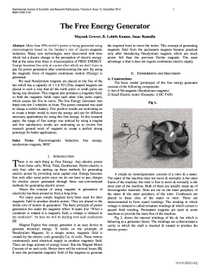 Self Running Generator Pdf - Fill Online, Printable, Fillable, Blank ...