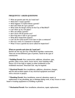 Fillable Online What are permits and why do I need one Fax Email Print ...