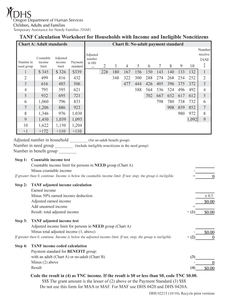 Fillable Online apps state or Temporary Assistance for Needy Families ...