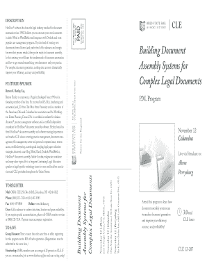 Fillable Online downloads ohiobar Building Document Assembly Systems ...