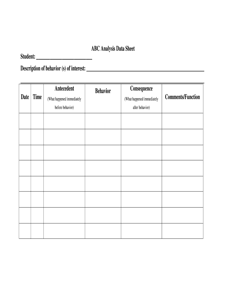 Abc Data Sheet Printable Printable Word Searches