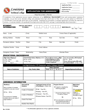 Fillable Online region2 ltc New Uniform Application Rev 111004 w ...
