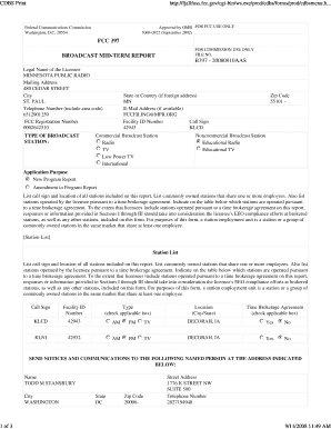 Fillable Online mpr Approved by OMB FOR FCC USE ONLY 30600922 ...