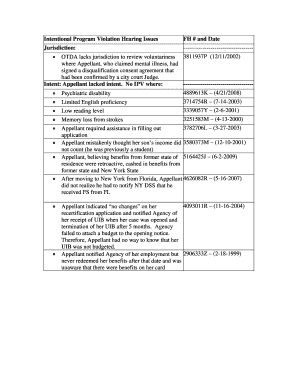 Fillable Online onlineresources wnylc Intentional Program Violation ...