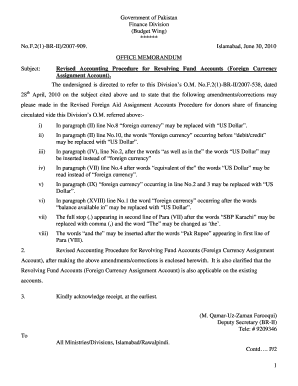 Fillable Online Revised Accounting Procedure for Revolving Fund ...