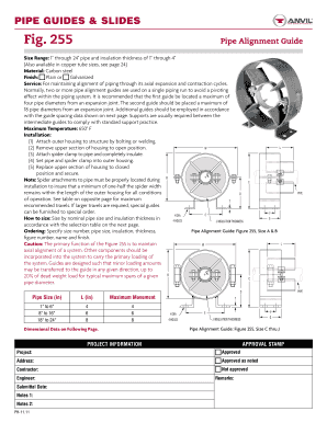 Fillable Online Pipe Alignment Guide Fax Email Print - pdfFiller