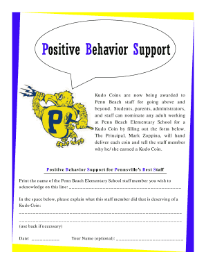 Fillable Online psdnet Positive Behavior Support Flyer - Pennsville NJ ...