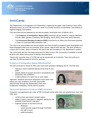 Fillable Online The Department of Immigration and Citizenship is ...