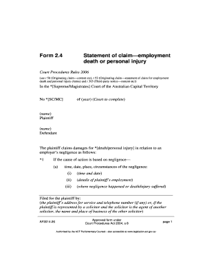 Fillable Online Statement of claimemployment Fax Email Print - pdfFiller
