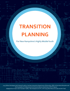 Fillable Online nextsteps-nh Transition Planning Worksheets - New ...