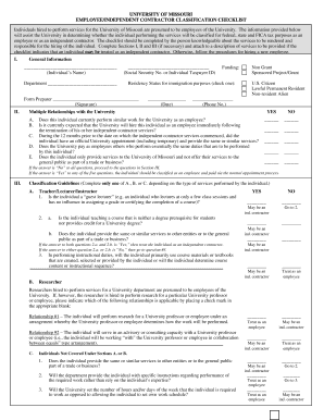 Fillable Online med umkc Classification Checlist-Rev-DAW.doc Fax Email ...
