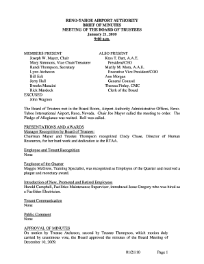 Fillable Online Randi Thompson, Secretary Fax Email Print - pdfFiller