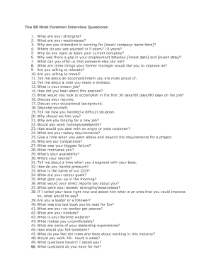 Top 50 Account Receivable Interview Questions And Answer - Fill Online ...