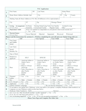 Fillable Online FINALPACApplication040306.doc Fax Email Print - pdfFiller