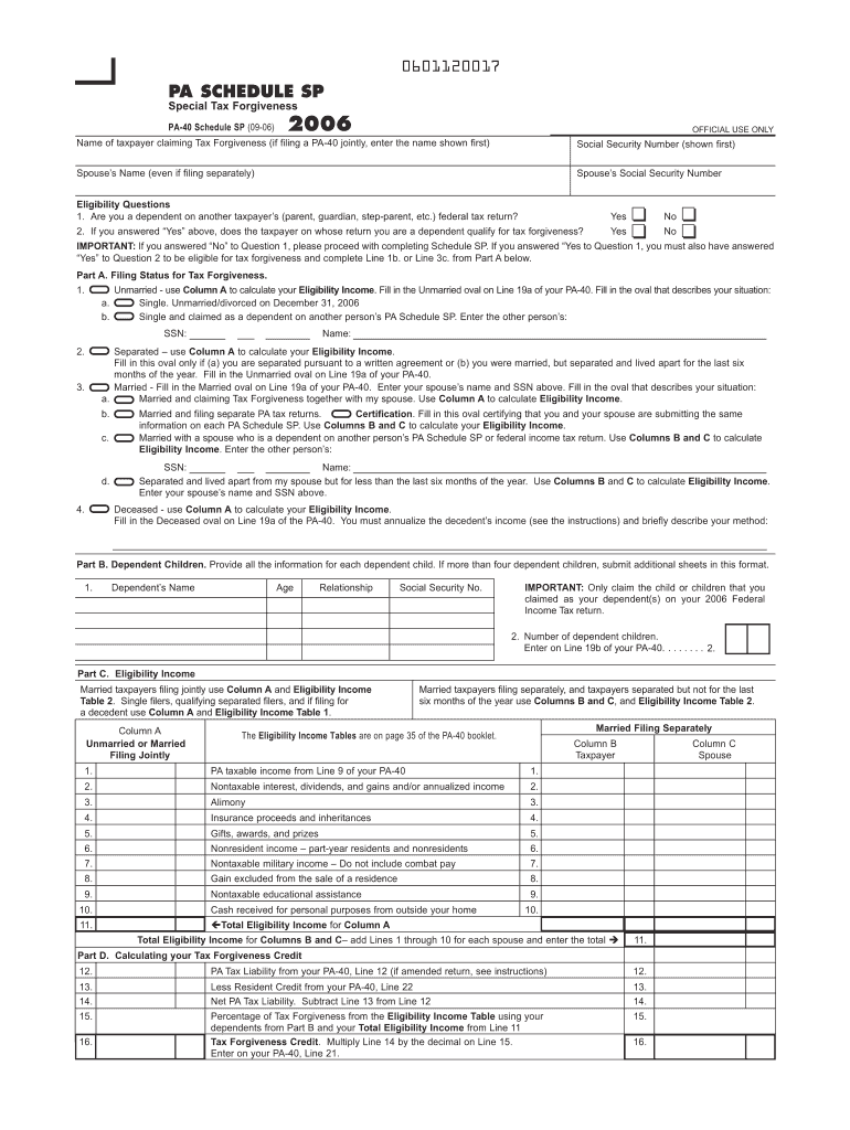 Fillable Online PA-40 Forms FINAL Fax Email Print - pdfFiller