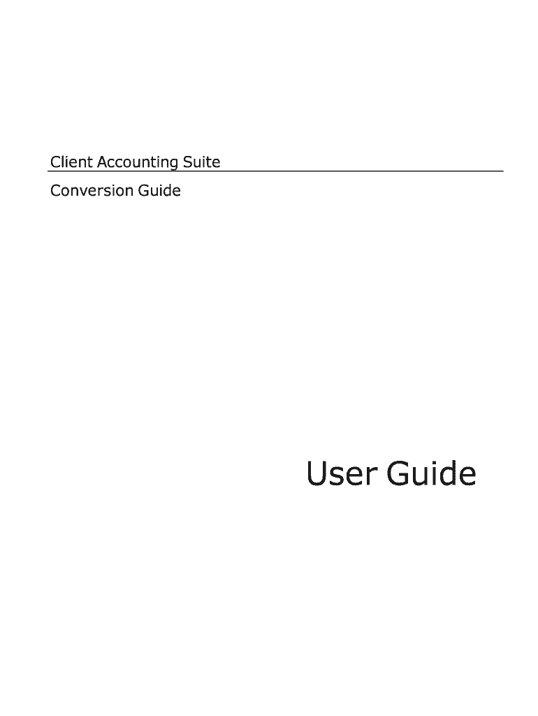 Fillable Online Client Accounting Suite Fax Email Print - pdfFiller