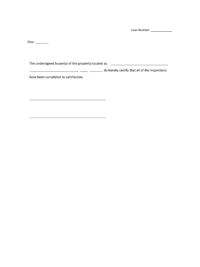 Fillable Online callequity PROCESSING-INSPECTION-LETTER Fax Email Print ...