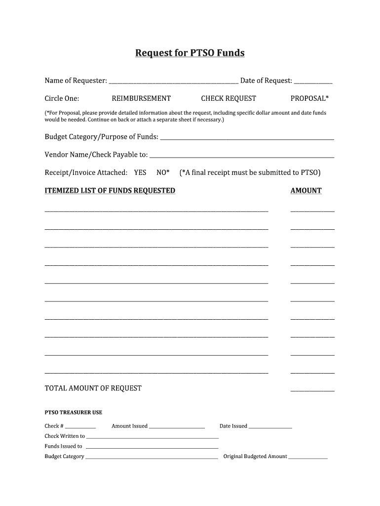 Fillable Online www1 pgcps Request for PTSO Fundsdocx - www1 pgcps Fax ...