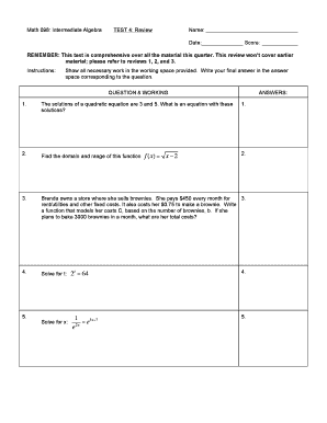 Fillable Online webshare northseattle Math 098: Intermediate Algebra ...