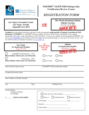 Fillable Online 2013 CRC Registration form pg 1doc Fax Email Print ...
