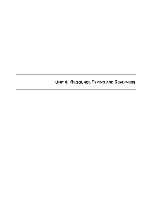 Fillable Online training fema RESOURCE TYPING AND READINESS Fax Email ...
