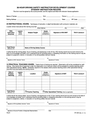Tdlr Dt 204 Form - Fill Online, Printable, Fillable, Blank | pdfFiller