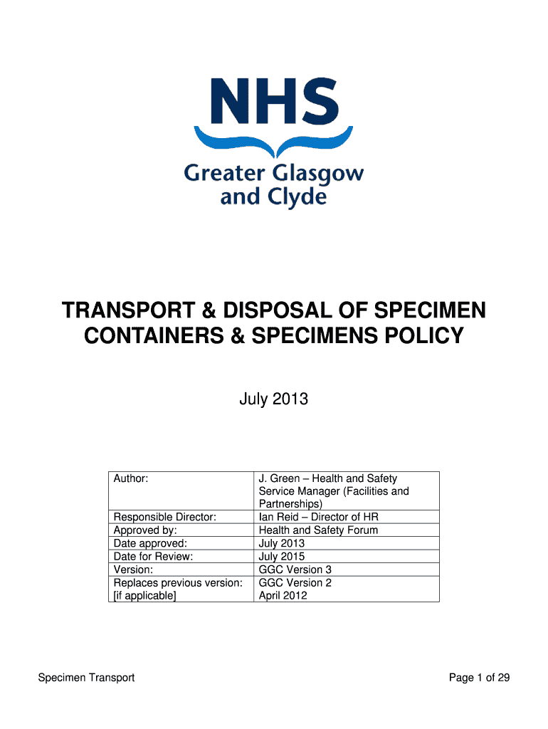 Fillable Online Appendix policy template Fax Email Print - pdfFiller