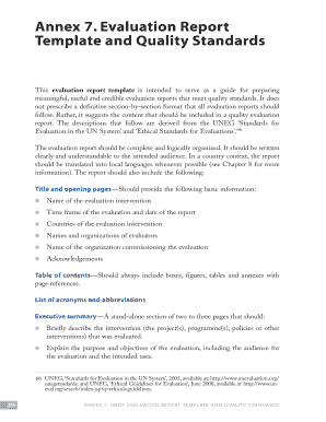 Fillable Online Template and Quality Standards Fax Email Print - pdfFiller