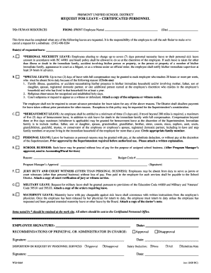 Fillable Online Cert Leave Form WO WATERMARK-newdoc Fax Email Print ...