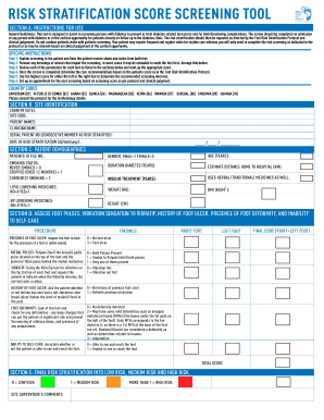 Fillable Online idf DAFI-risk-stratification-form-EN Fax Email Print ...