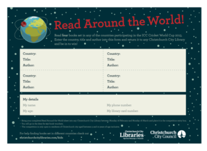 Fillable Online Read Around the World Form A4 PRINT Fax Email Print ...