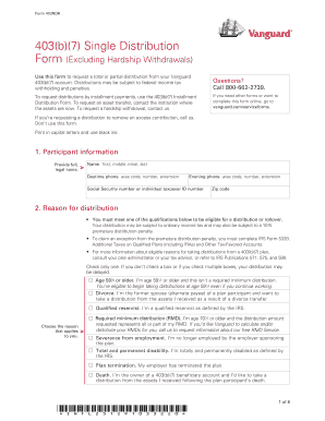 Fillable Online Whats inside: Form Special Tax Notice 403(b)(7) Single ...